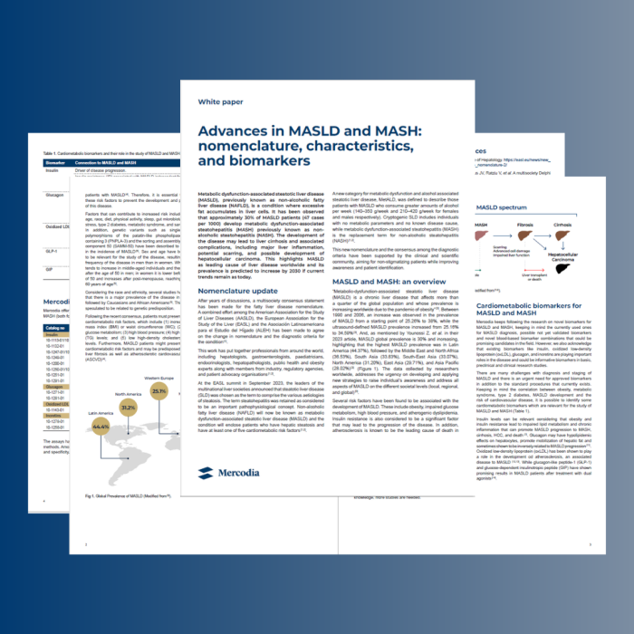 Discover the latest developments in liver disease research - Mercodia
